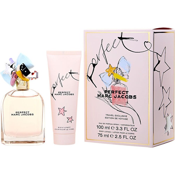 Buy Marc Jacobs Perfect Eau De Parfum Spray 100ml/3.4oz & Body Lotion 75ml/2.5oz - MyDeal Australia