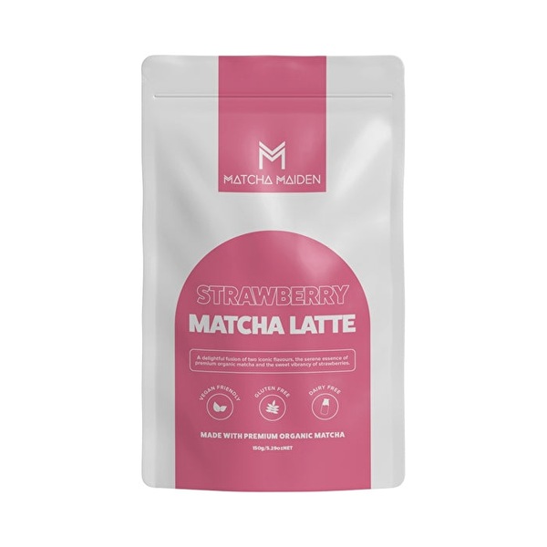 Buy Matcha Maiden Strawberry Matcha Latte 150g - MyDeal Australia