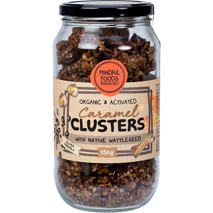Buy Mindful Foods Caramel Clusters Native Wattle Seed Organic ...