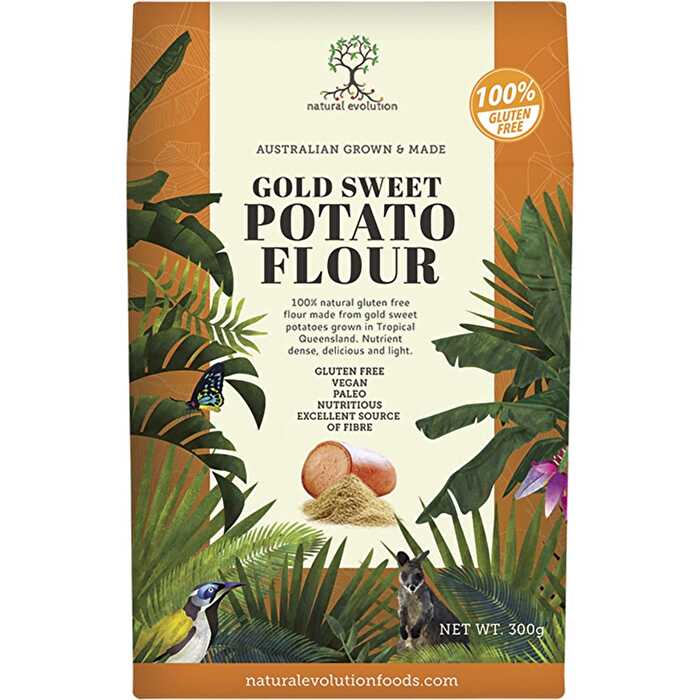 Buy Natural Evolution Gold Sweet Potato Flour 300g - MyDeal Australia