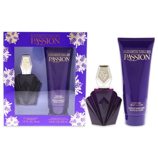 Buy Passion by Elizabeth Taylor for Women - 2 Pc Gift Set 2.5oz EDT ...