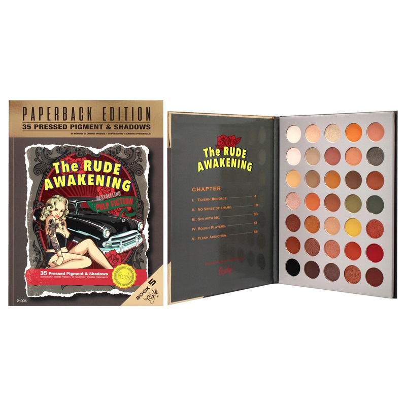 Buy The Rude Awakening Eyeshadow Palette - Paperback Edition by Rude ...