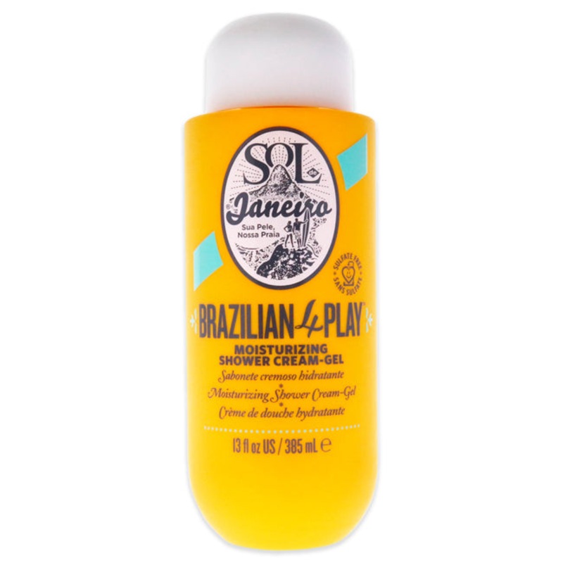 Buy Brazilian 4 Play Moisturizing Shower Cream Gel by Sol de Janeiro for Unisex - 13 oz Shower ...