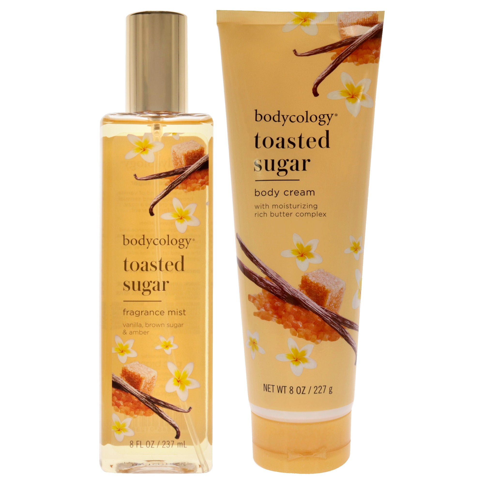 Buy Toasted Sugar Kit by Bodycology for Women - 2 Pc Kit 8oz Fragrance ...