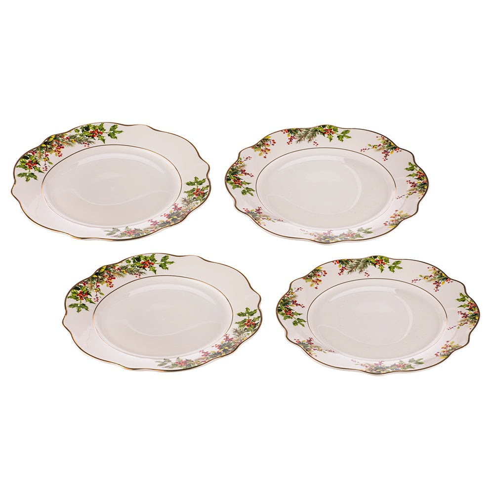 Buy Ashdene Spirit of Christmas Set of 4 Side Plates - MyDeal Australia
