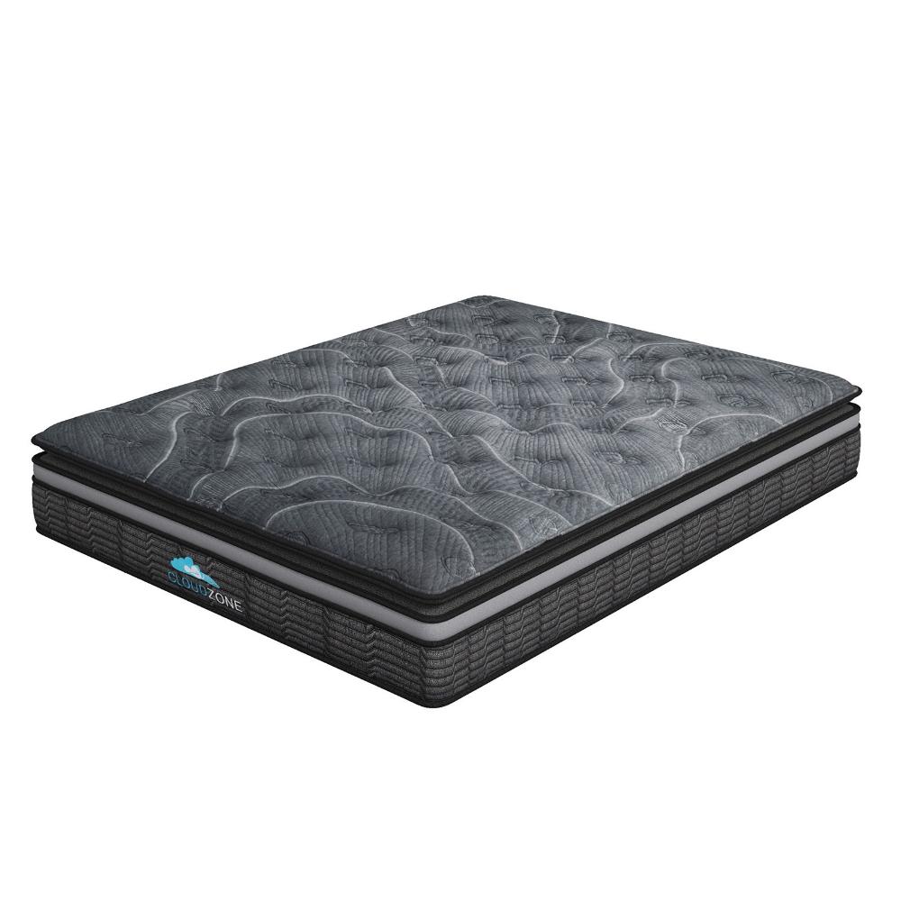 Buy Cloud Zone Double Layer Pocket Spring Mattress - King - MyDeal ...