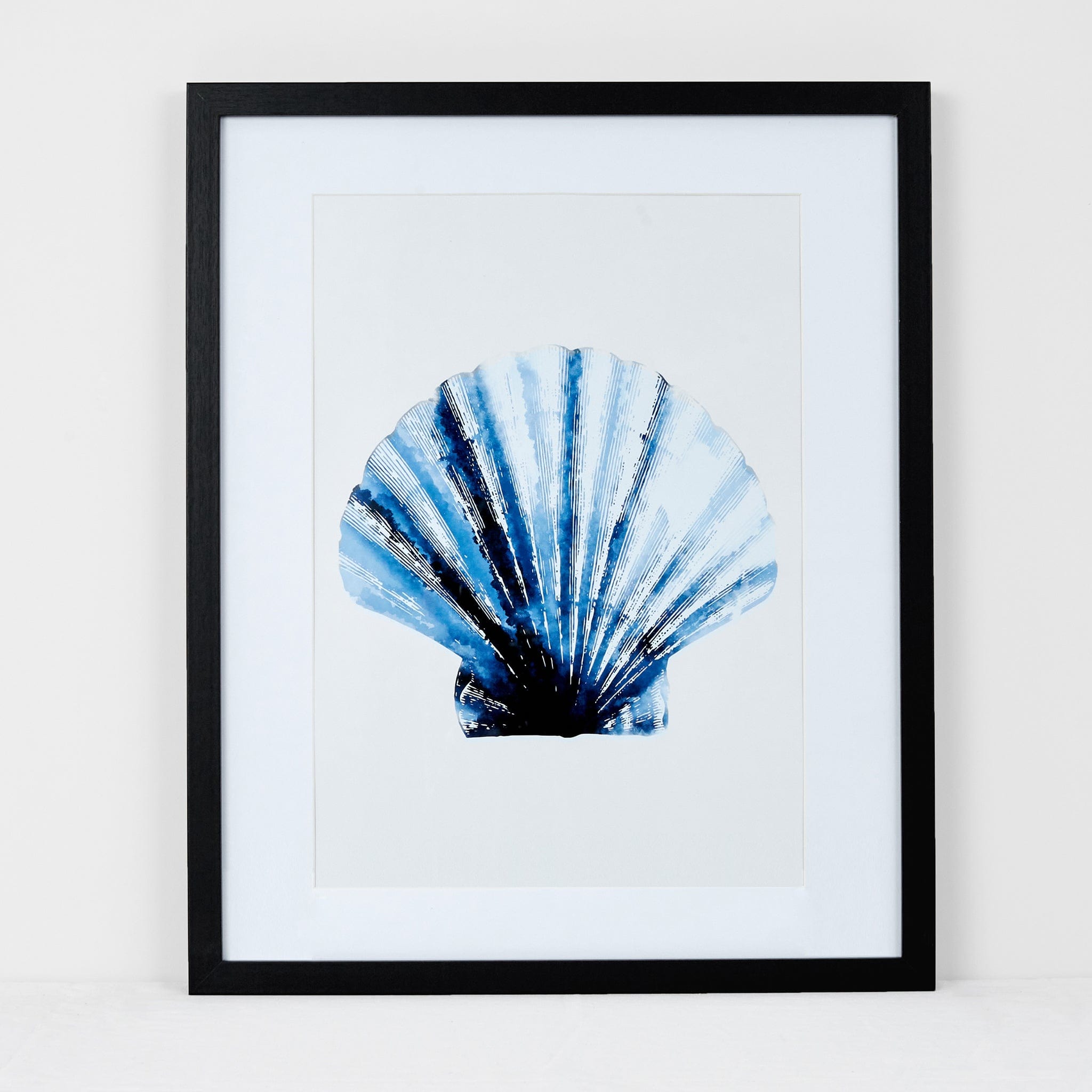 Buy Deborah Hutton Wall Art Scallop Shell Size 45X55cm - MyDeal Australia