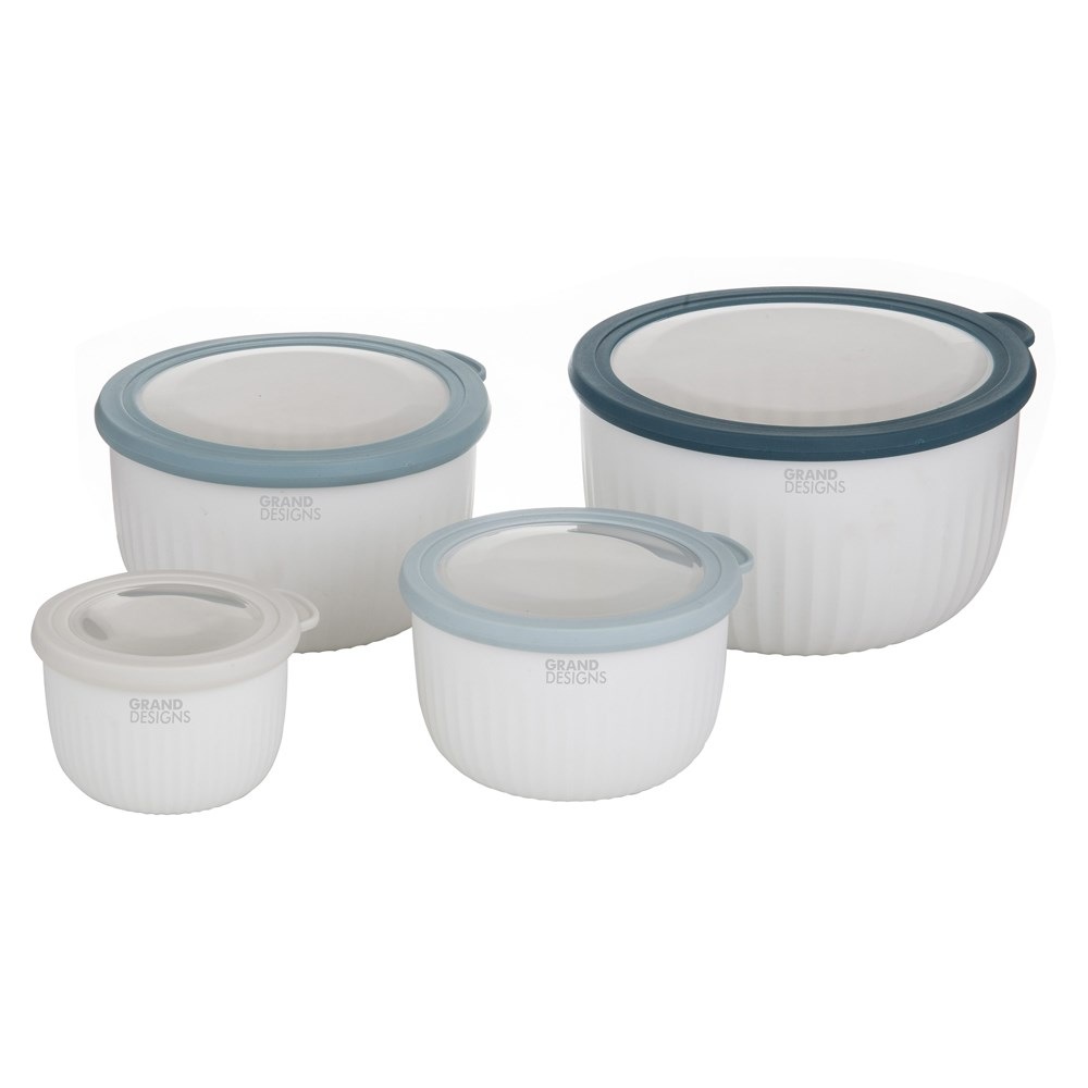 Buy Grand Designs Kitchen Set of 4 Stack & Store Bowls - MyDeal Australia