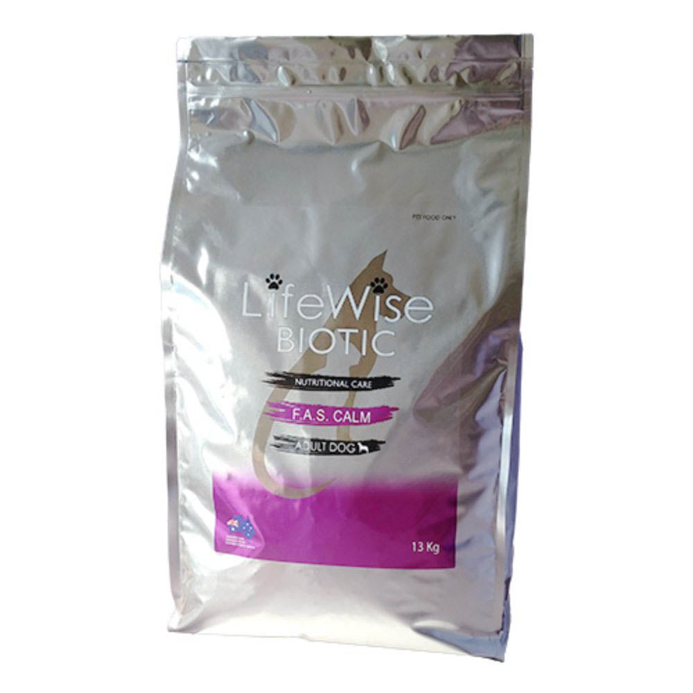 Buy Lifewise Biotic F.A.S Calm Fish & Lamb Dog Food 13kg - MyDeal Australia