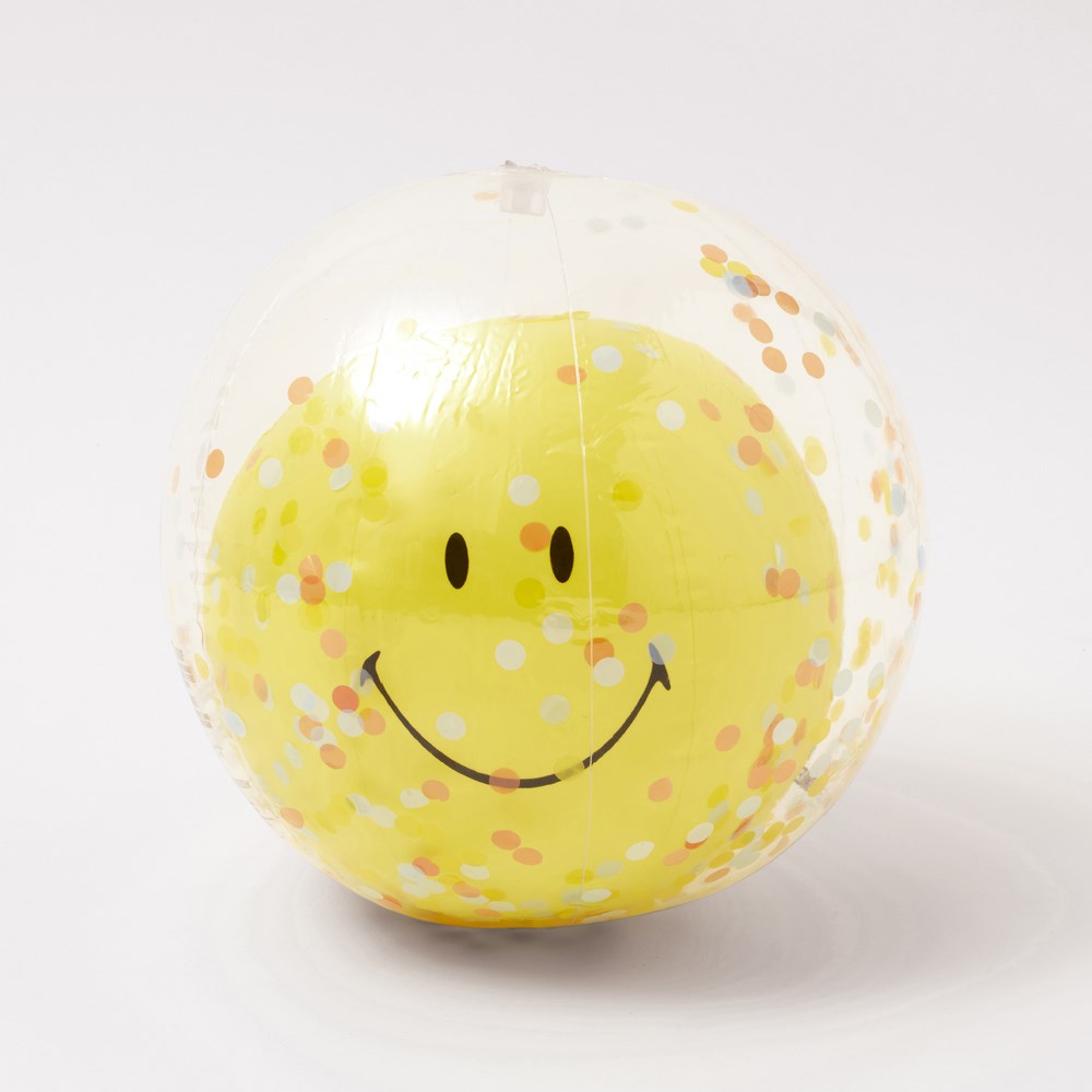 Buy Sunnylife Inflatable Beach Ball Smiley - MyDeal Australia