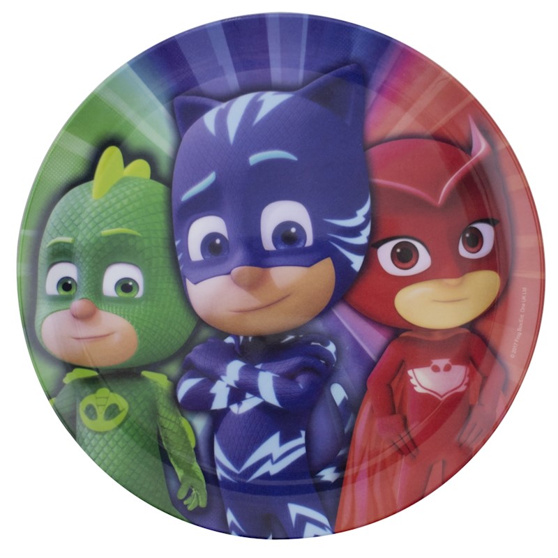 Buy Zak PJ Masks Melamine Plate - MyDeal Australia