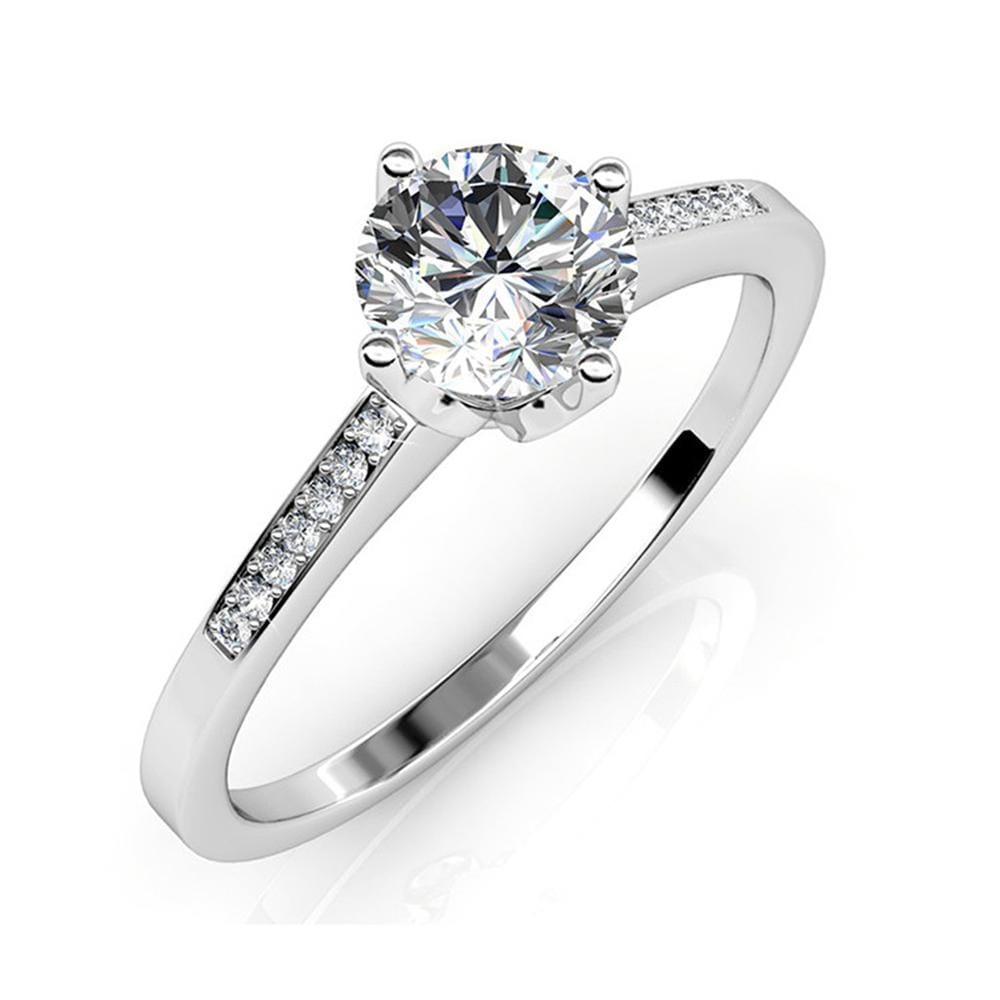 Buy Covenant Ring Embellished With SWAROVSKI Crystals - MyDeal Australia