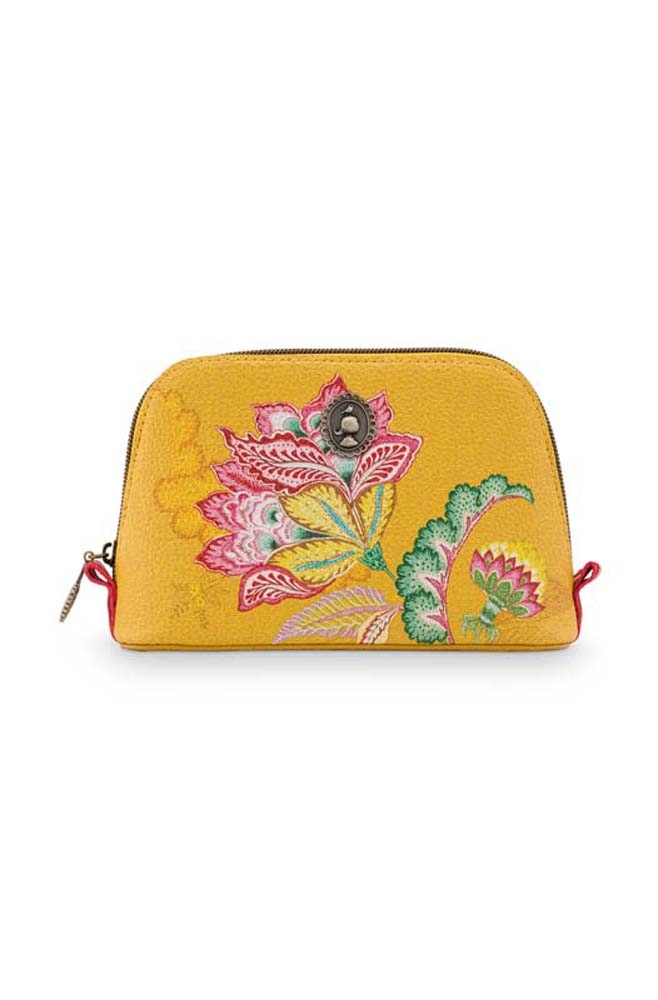 Buy Pip Studio Yellow Jambo Flower Small Triangle Beauty Bag - MyDeal ...