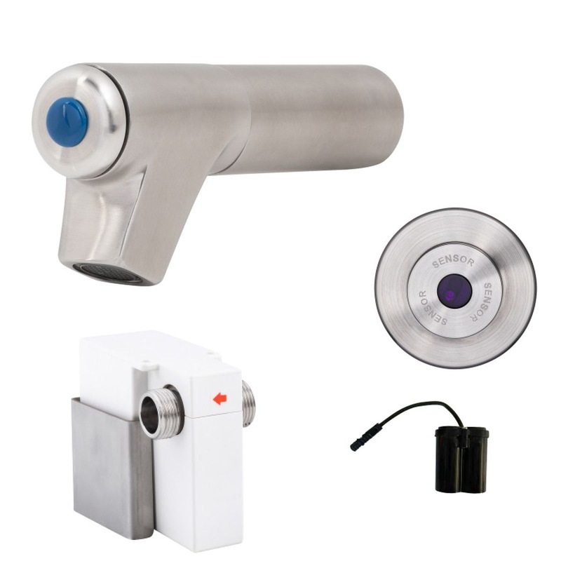 Buy 3Monkeez Bib Tap with Wall-Mount Sensor - Battery Powered - Taps ...