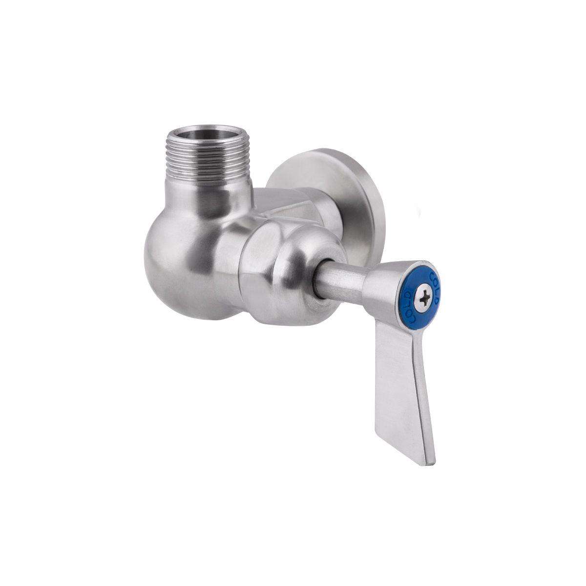 Buy 3Monkeez Stainless Steel Single Wall Mount Body - Taps and Rinse ...