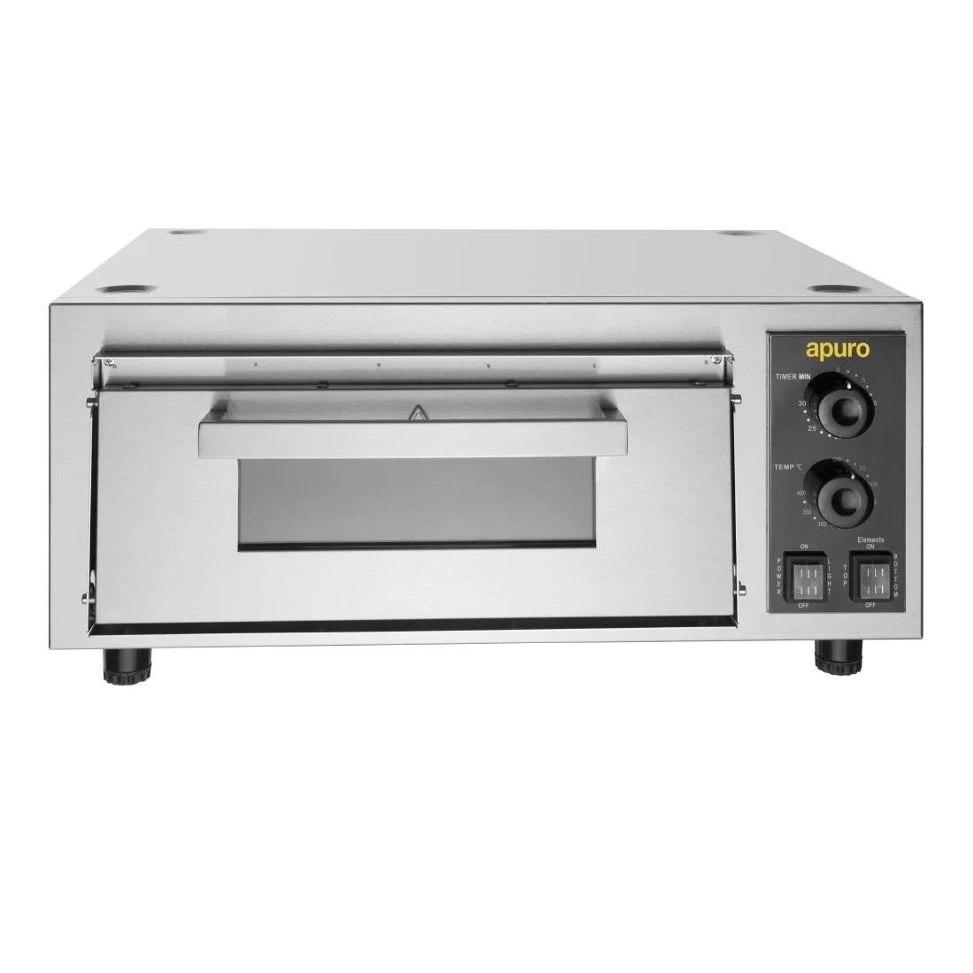 Buy Apuro 406mm Firestone Pizza Oven - CJ373-A - CJ373-A - MyDeal Australia