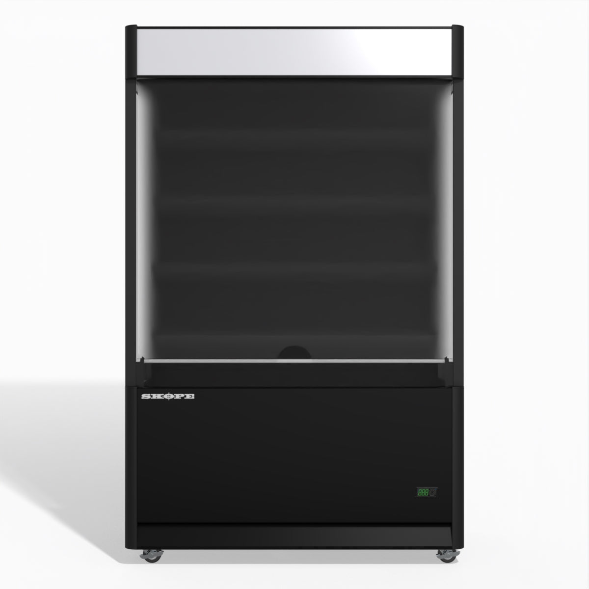 Buy Skope Skope OD1100N Open Deck Fridge - Low Sign - Black - OD1100N ...