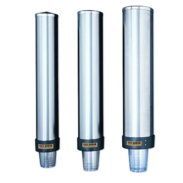 Buy Stainless Steel Wall Mount Pull Type Cup Dispensers - FSM - MyDeal ...