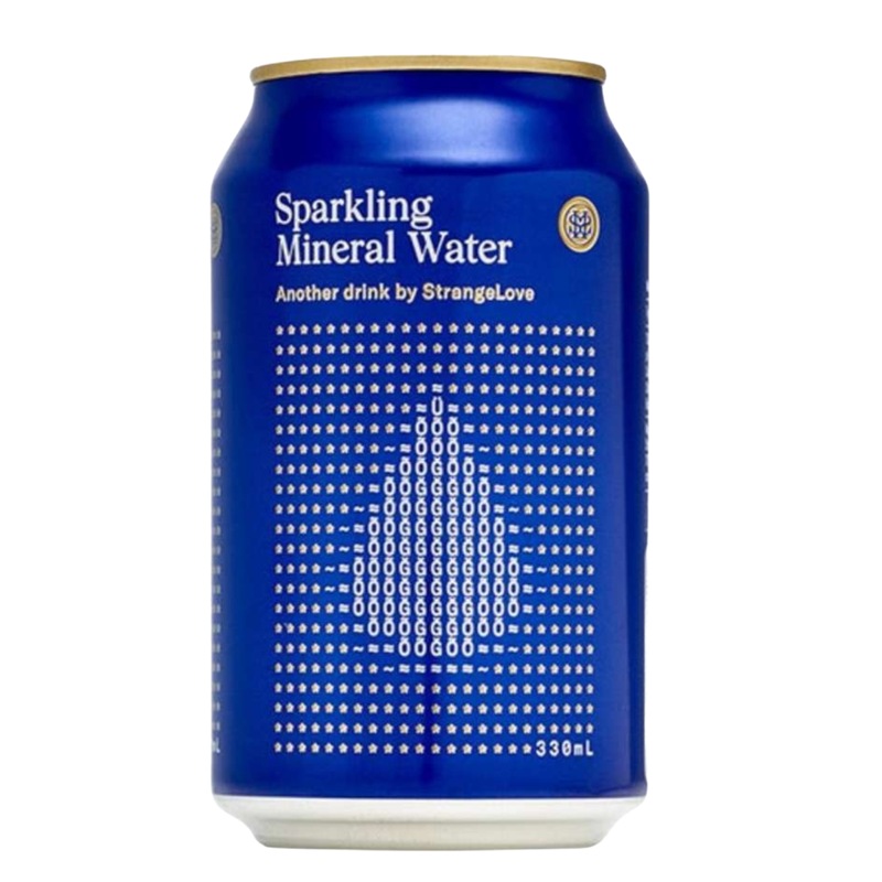 Buy StrangeLove Sparkling Australian Mineral Water, Pure, Locally Sourced, 330mL (case of 24 ...