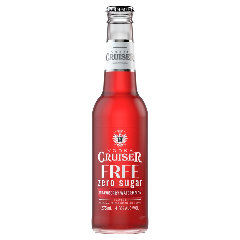 Buy Vodka Cruiser Sugar Free Strawberry Watermelon 24 x 275ml Bottles ...