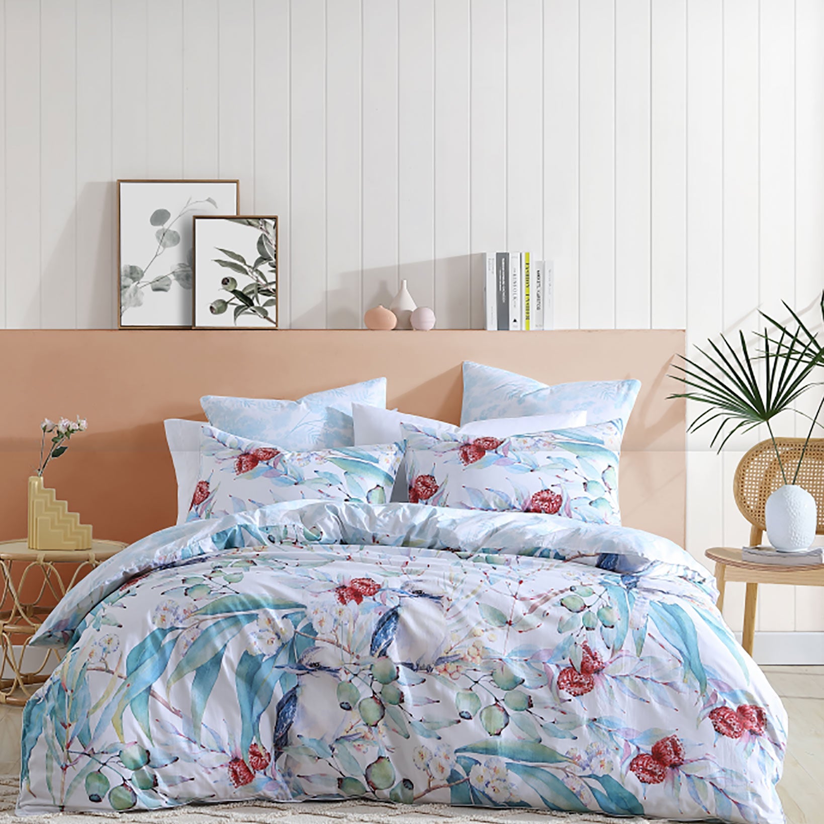 Buy Kooka White Quilt Cover Set by Logan and Mason - MyDeal Australia