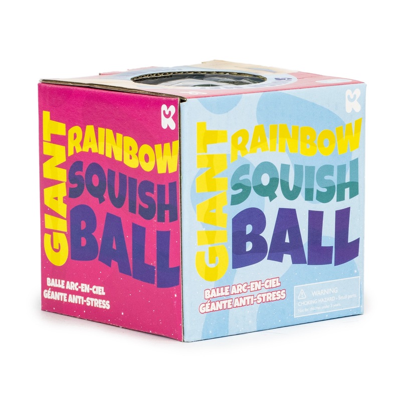 Buy Keycraft - Rainbow Squish Ball (Giant) - MyDeal
