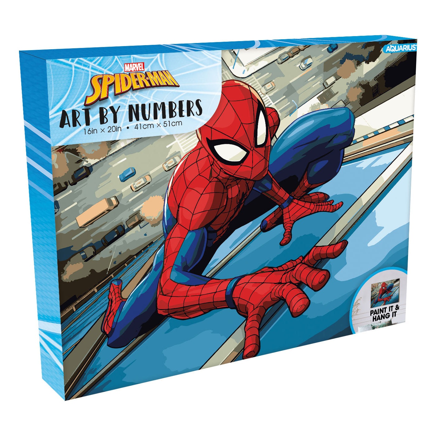 Buy Spider-Man Web Crawler Art by Numbers - MyDeal Australia