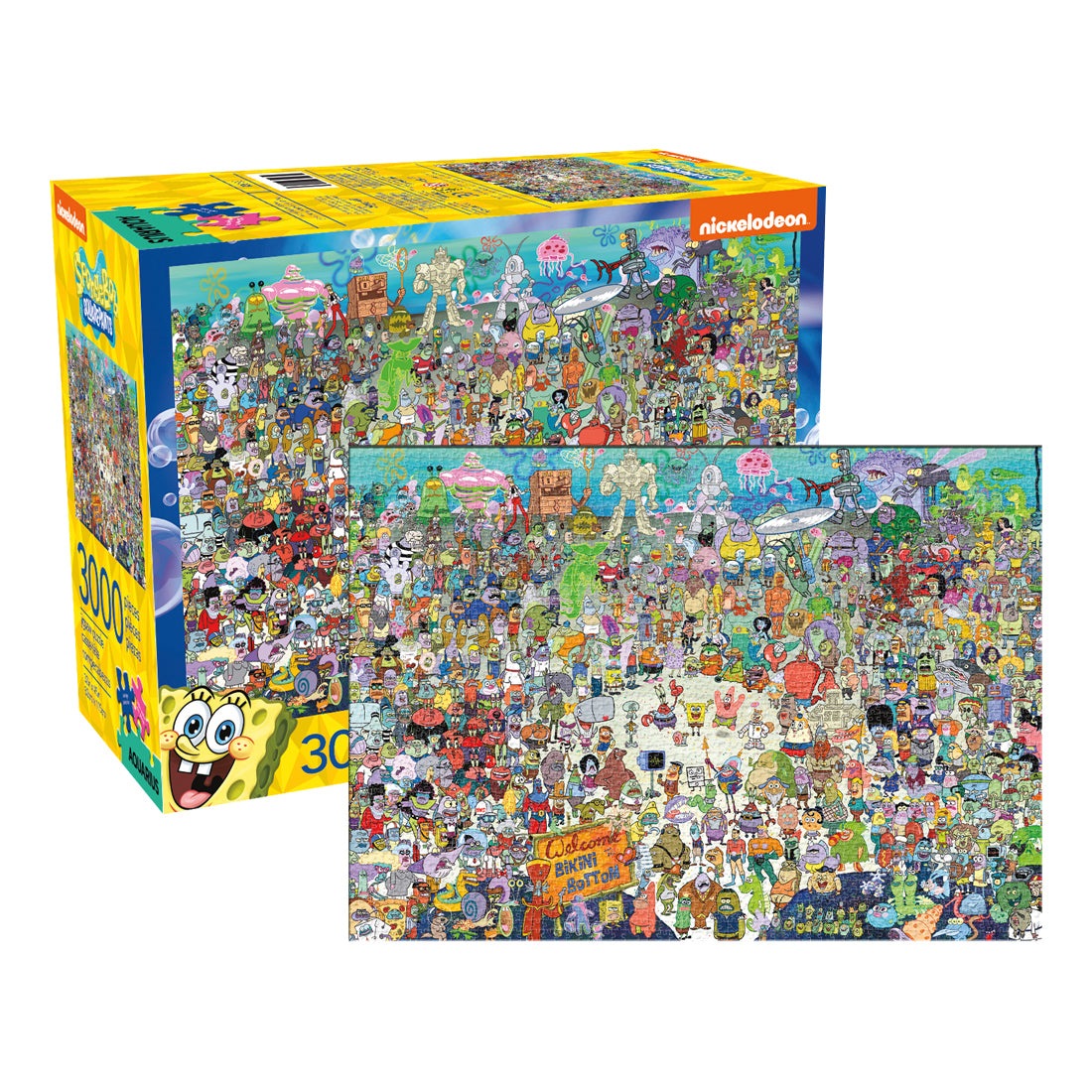 Buy SpongeBob SquarePants 3000pc Puzzle - MyDeal Australia