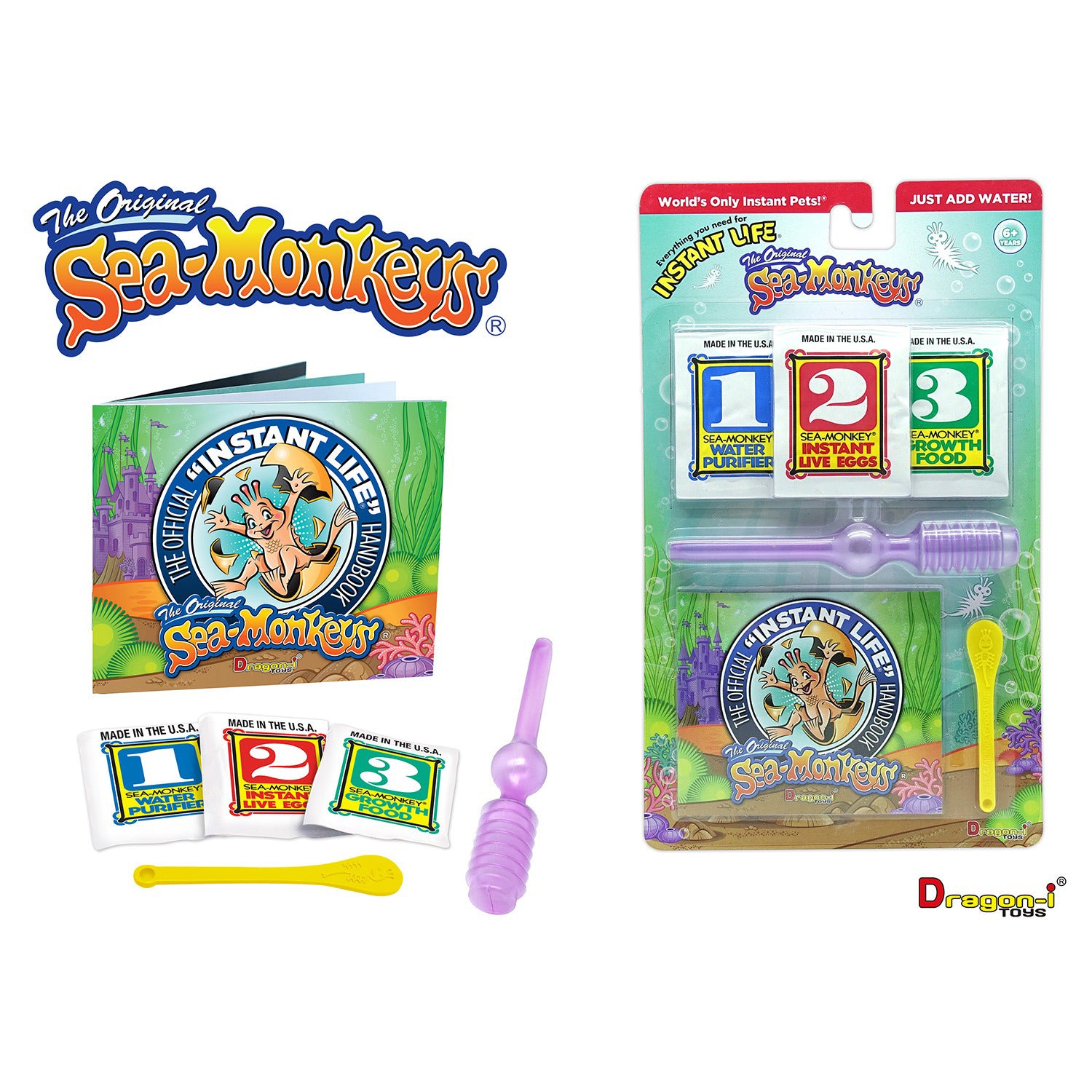 Buy The Original Sea-Monkeys®️ Instant Life Pack - MyDeal Australia
