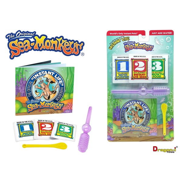 Buy The Original Sea-Monkeys®️ Instant Life Pack - MyDeal Australia