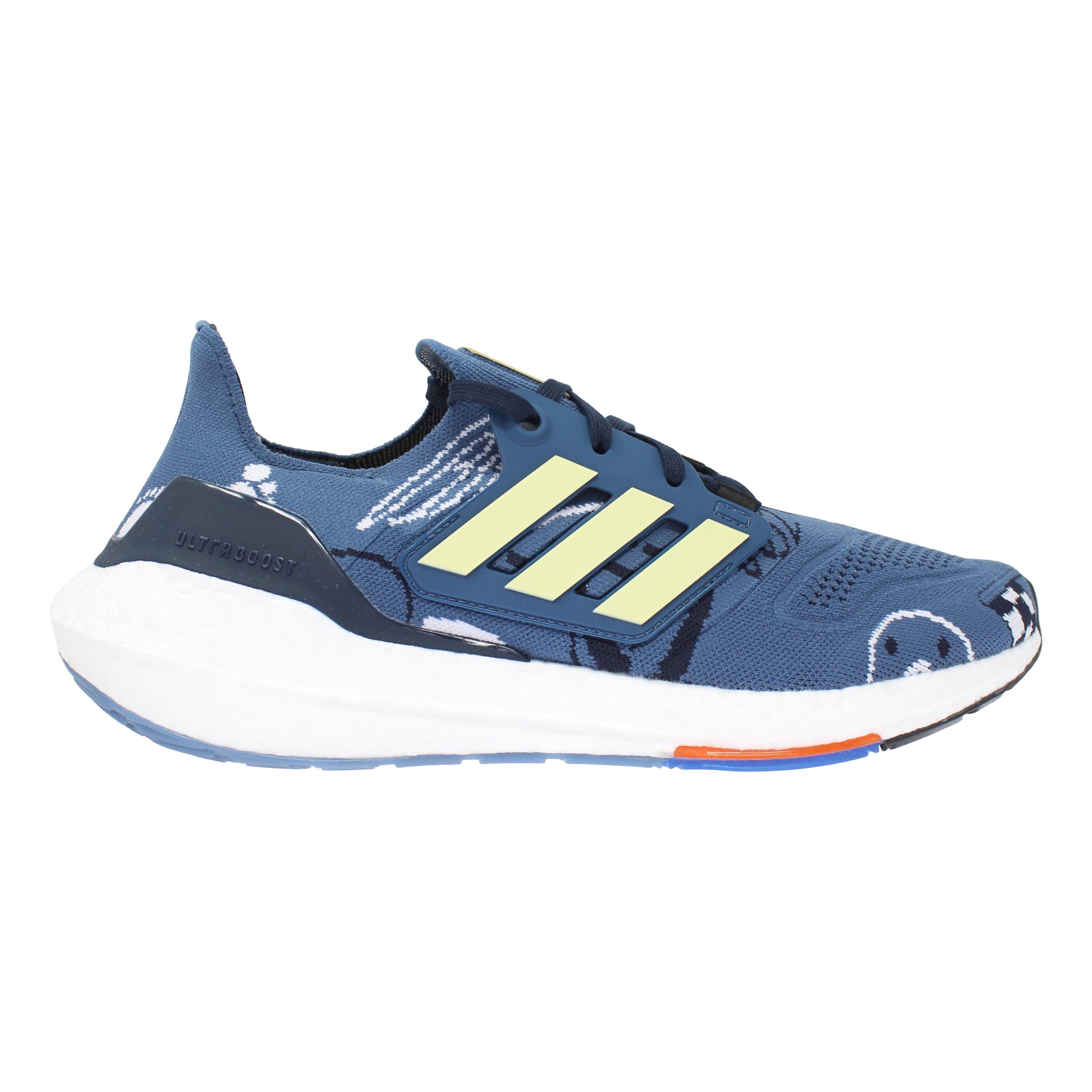 Buy Adidas Ultraboost 22 Wonder Steel / Almost Yellow / Legend Ink ...