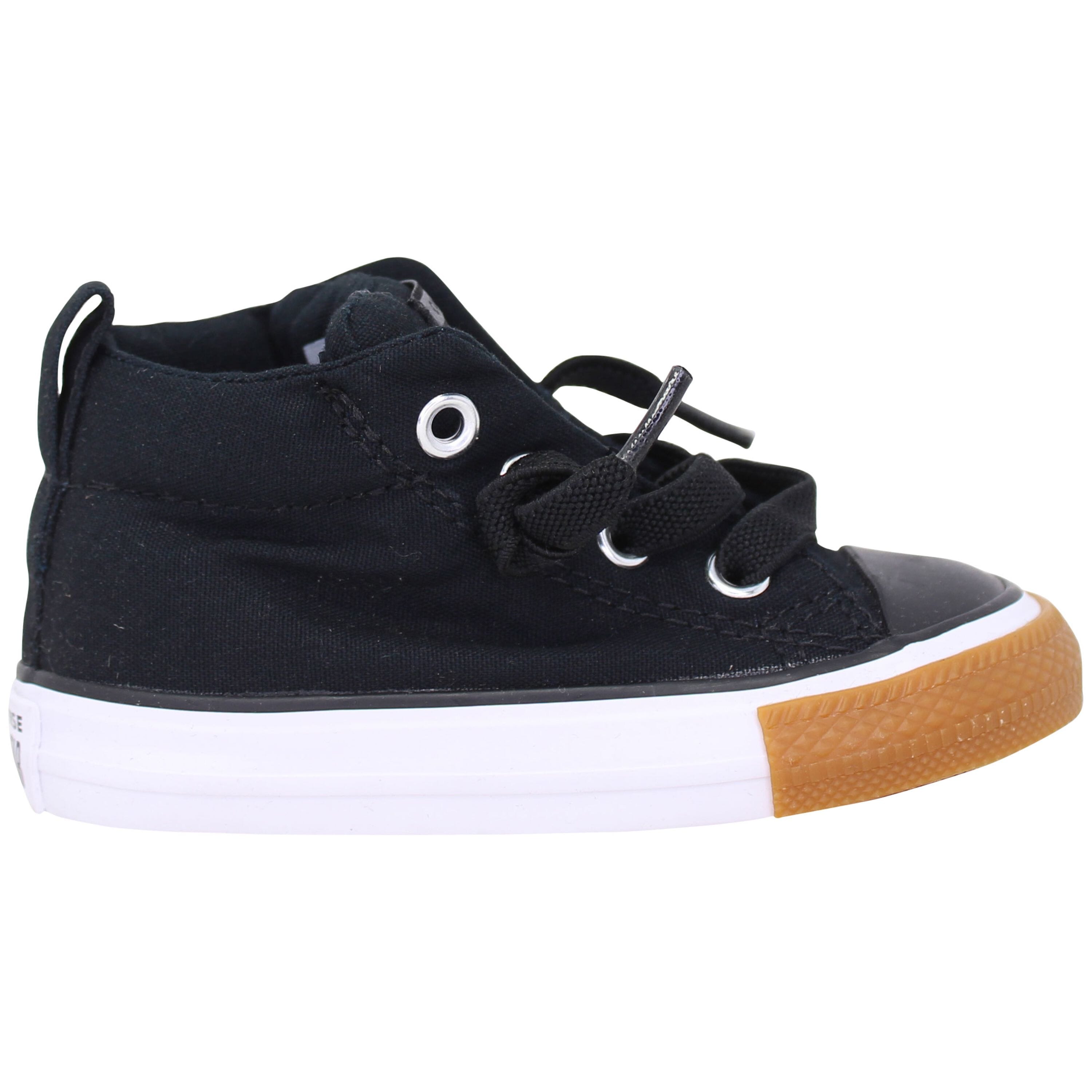 Buy Converse CTAS STREET MID Black/Black/Whitee 761992F Toddler ...