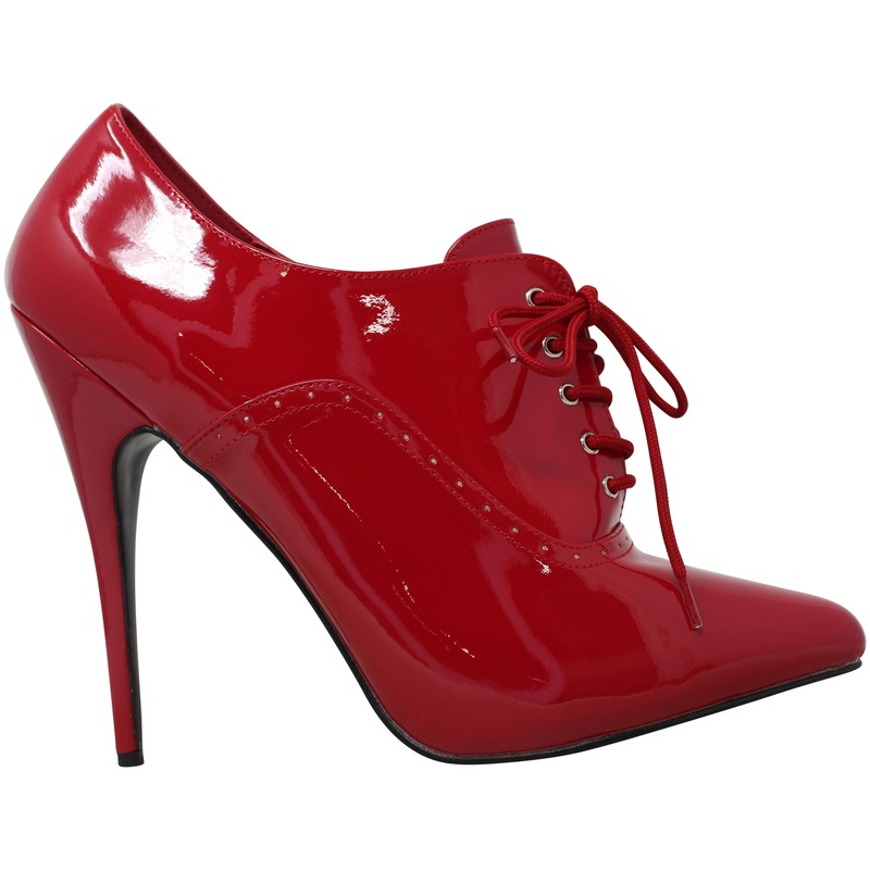 Buy Devious Patent Stiletto 6 In Red DOMINA-460 Women's - MyDeal