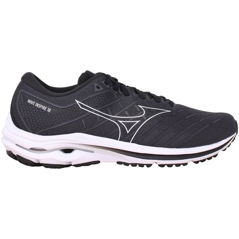 Buy Mizuno Wave Inspire 18 Black/White J1GC224404 Men's - MyDeal