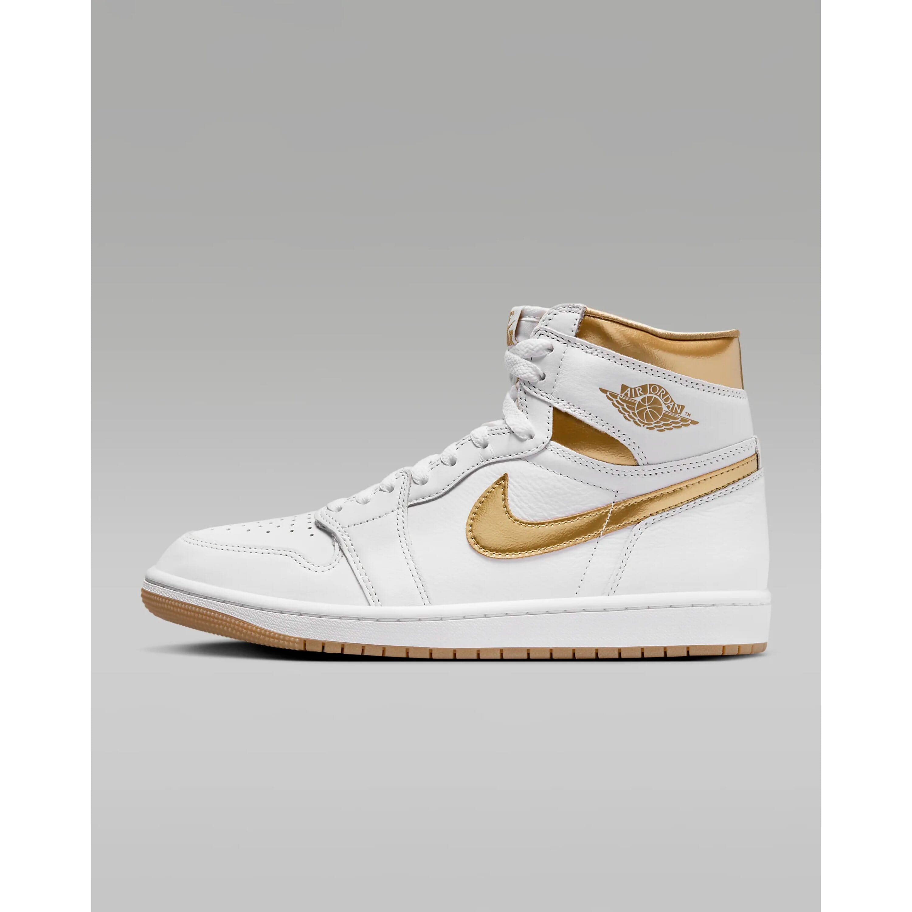 Buy Nike Air Jordan 1 Retro Hi OG White/Metallic Gold FD2596-107 Women ...