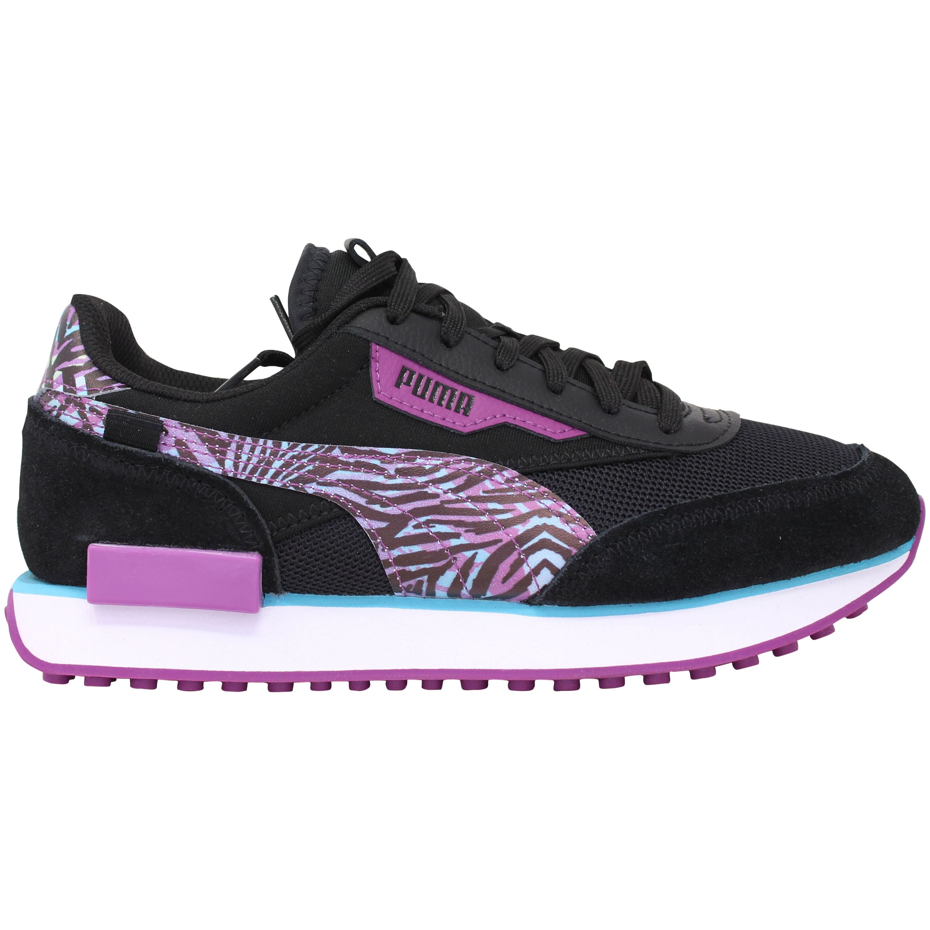 Buy Puma Future Rider NeonSafari Wn's Puma Black/Byzantium 381701 01 ...