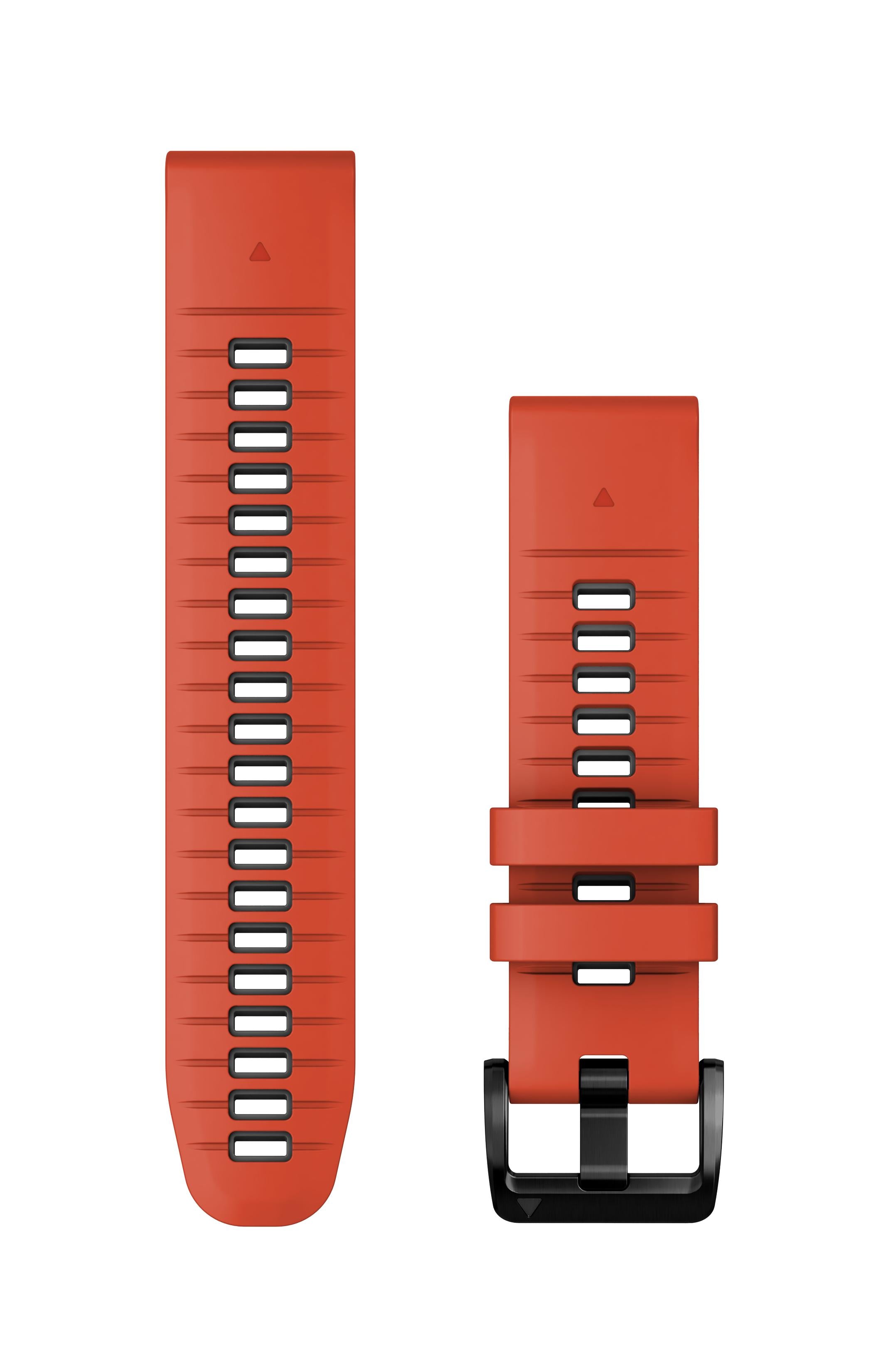 Buy Garmin QuickFit 22 Flame Red/Graphite Silicone band - MyDeal Australia