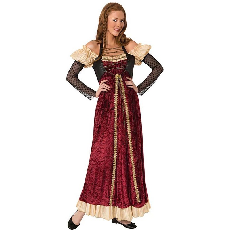 Buy Dungeon Damsel Renaissance Medieval Adult Costume - MyDeal