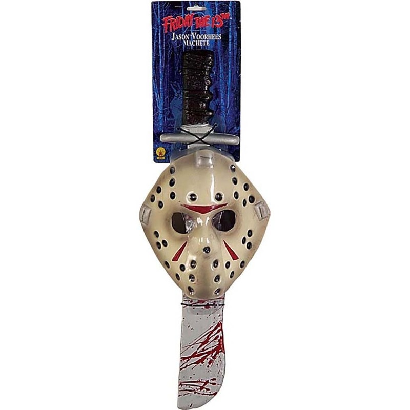 Buy Jason Voorhees Mask & Machete Set Adult Costume - MyDeal Buy Jason Voorhees Mask & Machete Set Adult Costume - MyDeal