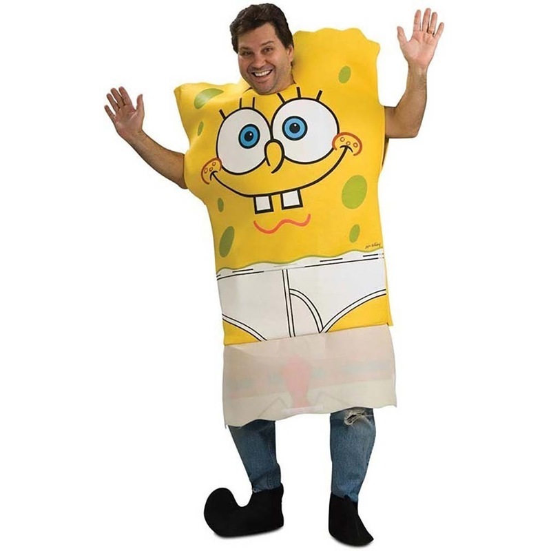 Buy Spongebob Squarepants Adult Costume Mydeal