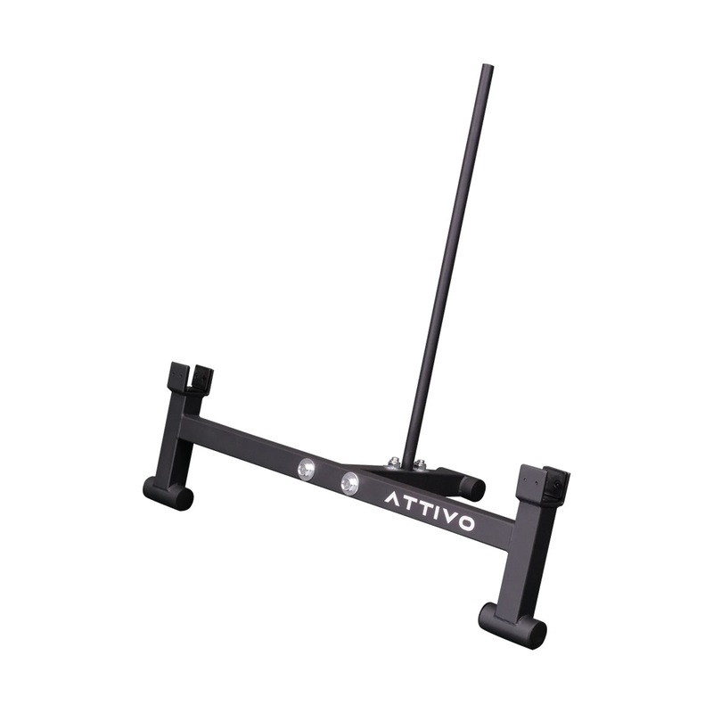 Buy ATTIVO Full Deadlift Barbell Jack Stand, 300kg Capacity, Elevated ...