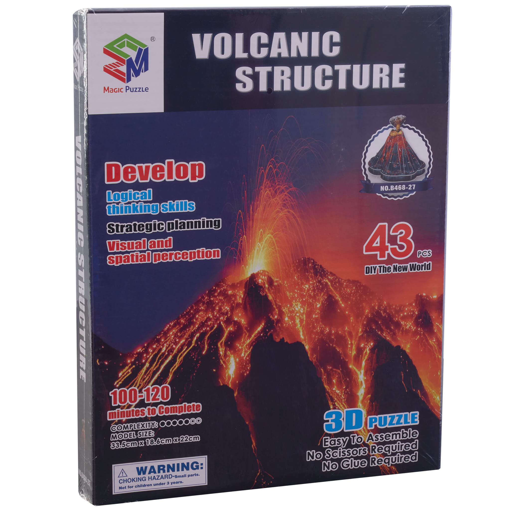Buy Volcanic Structure 3d Model - MyDeal Australia
