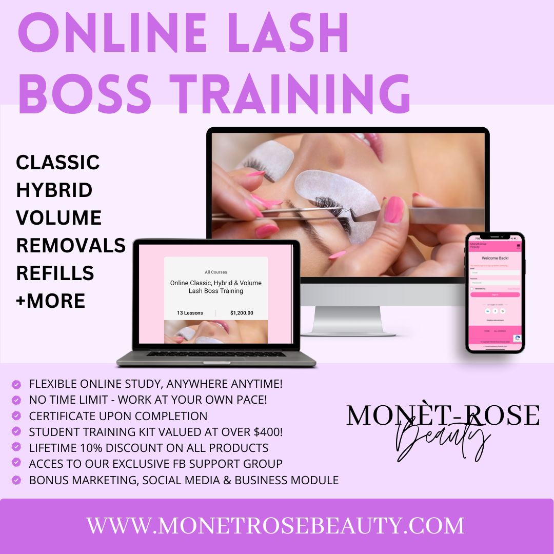 Buy Online Classic, Hybrid & Volume Lash Boss Training - MyDeal Australia