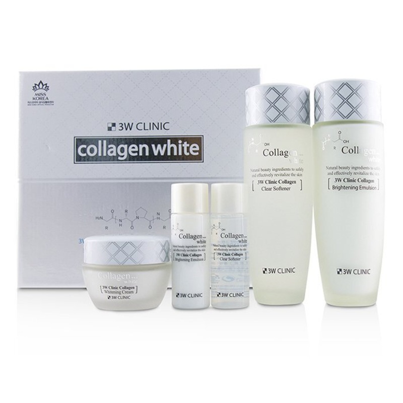 Buy 3W CLINIC - 3W Clinic Collagen White Skin Care Set: Softener 150ml ...