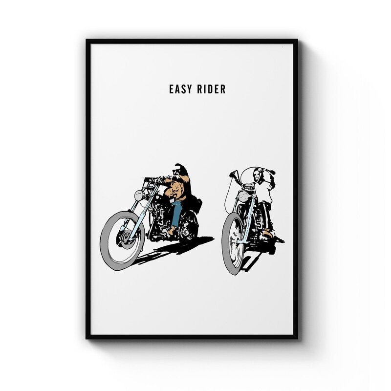Buy Easy Rider Wall Art - MyDeal