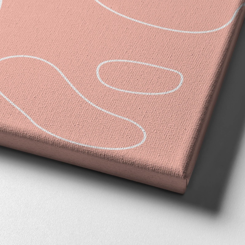 Buy Set of Minimal Calm Abstract Shape Wall Art #2 - MyDeal