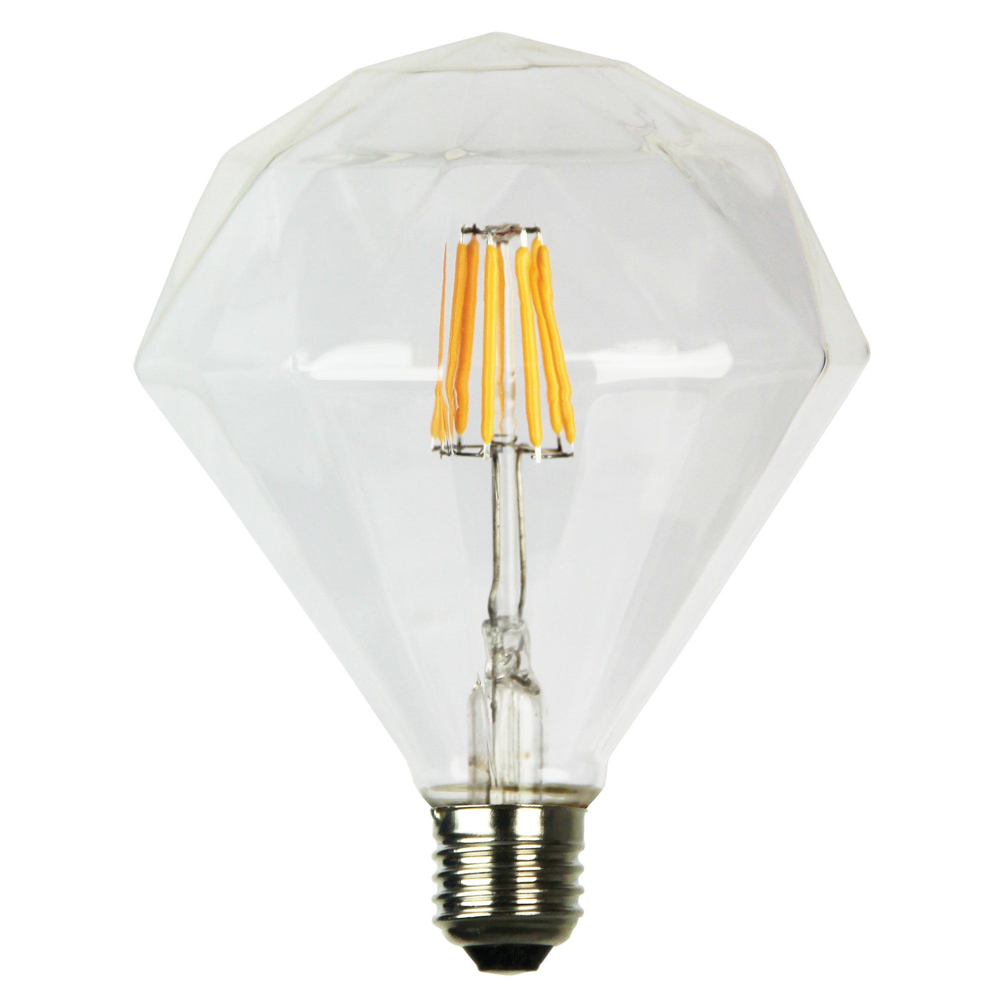 Buy LED Filament Globes Diamond E27 4W Set of 2 - MyDeal Australia