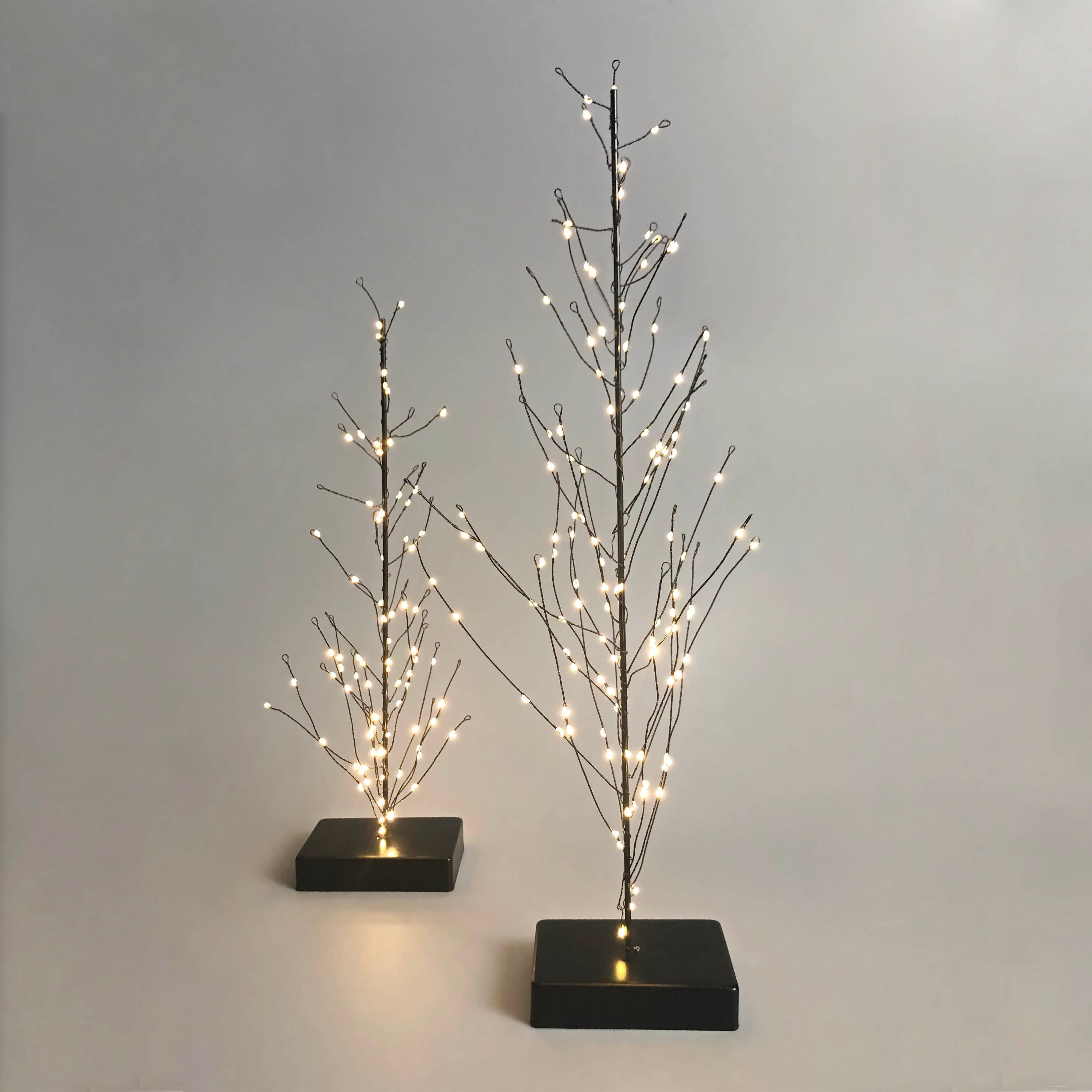 Buy Battery Operated - LED Decorative Blossom Trees (Pair) - Warm White ...