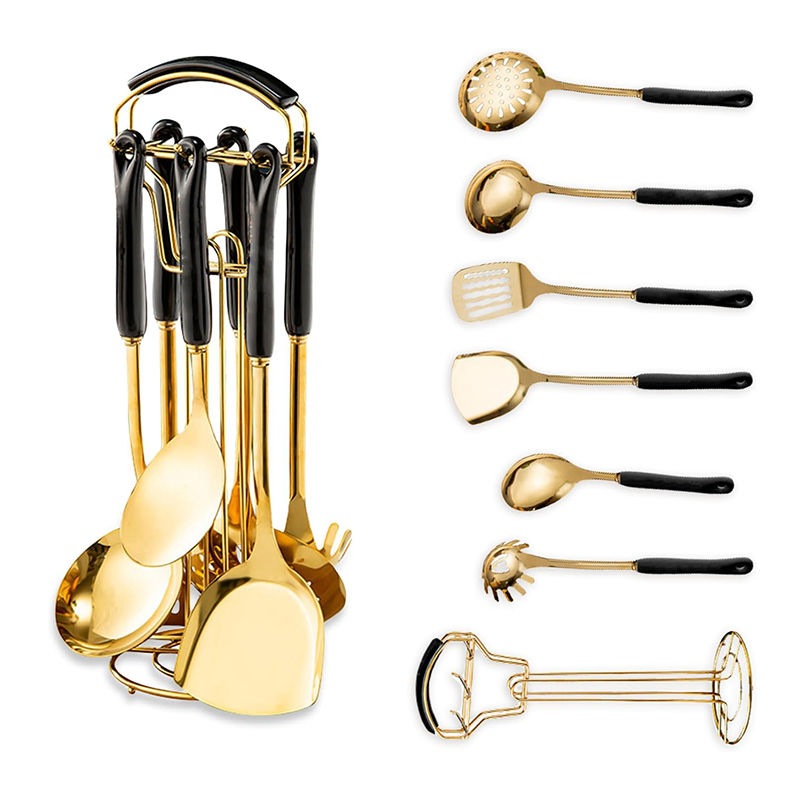 Buy Catzon 7 Pcs Stainless Steel Kitchen Utensils for Cooking with ...