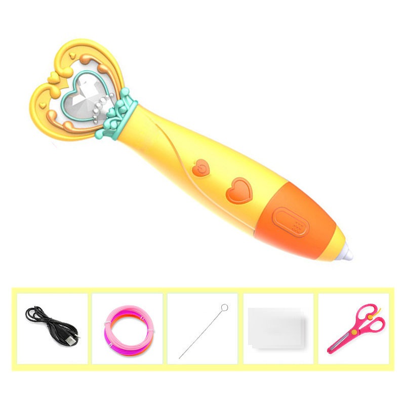 Buy Catzon Magic Wand Shape 3D Printing Pen Kit Low Temperature Child ...